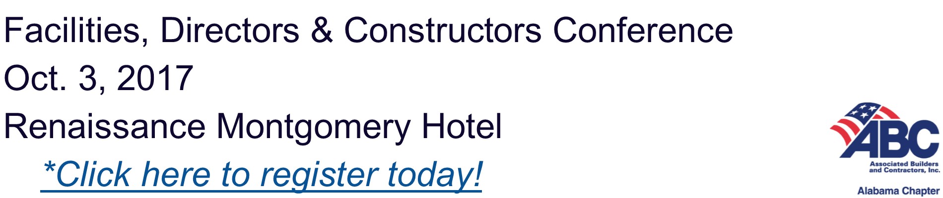 Associated Builders and Contractors, Inc. - Alabama Chapter > ABC